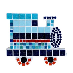 Train Mosaic Kit - Transport Craft Box, Kids Creative Activities ...