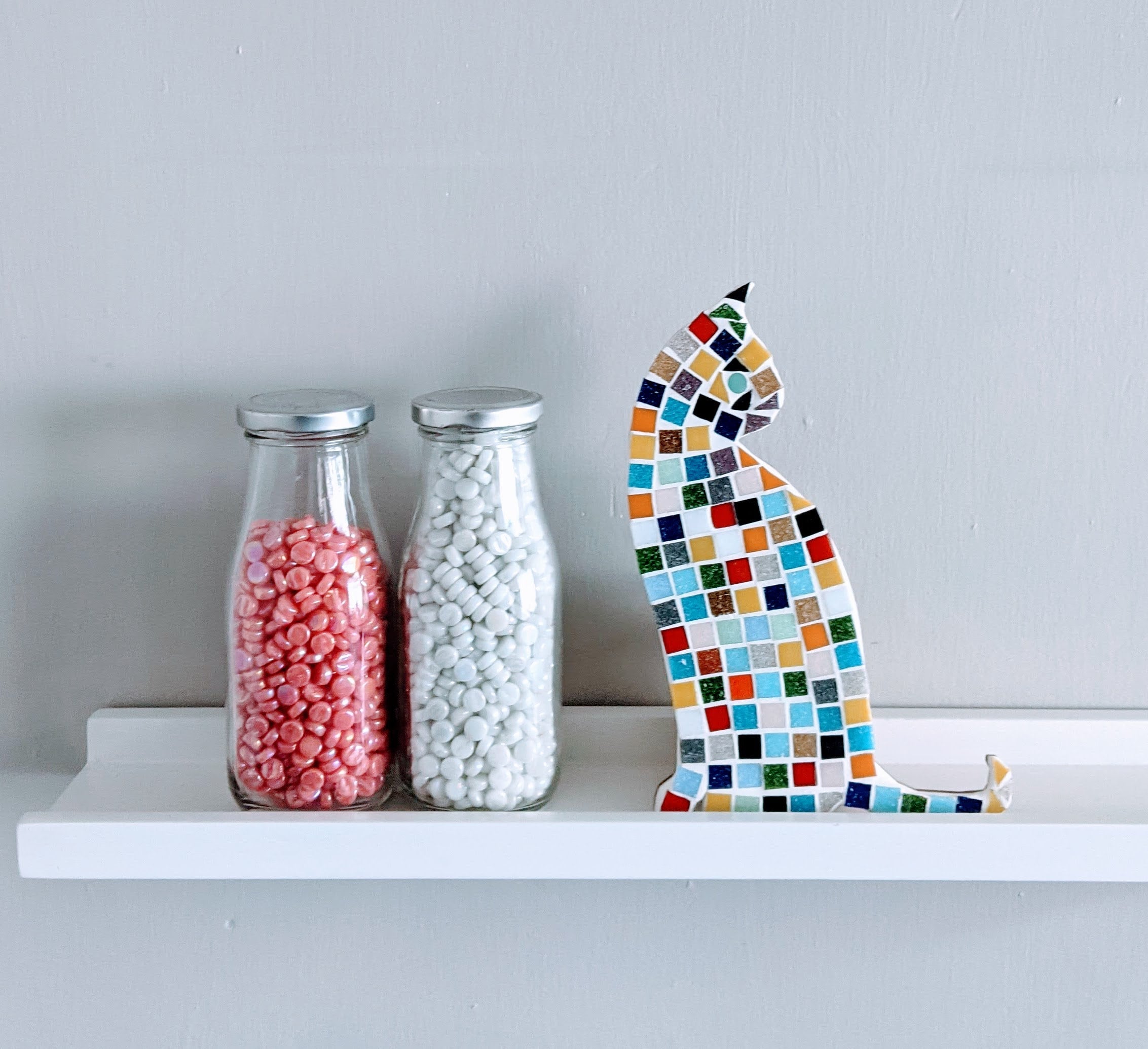 Cat Mosaic Kit DIY Craft Kit for Adults and Children | Etsy