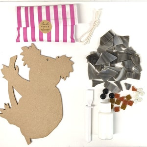 Koala DIY Mosaic Kit, Make Your Own, Australian Animal Designs ...