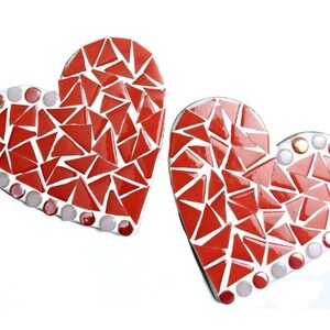 Love Heart Pair Mosaic Kit: Valentine's Day Craft Gift, DIY, Make Your ...