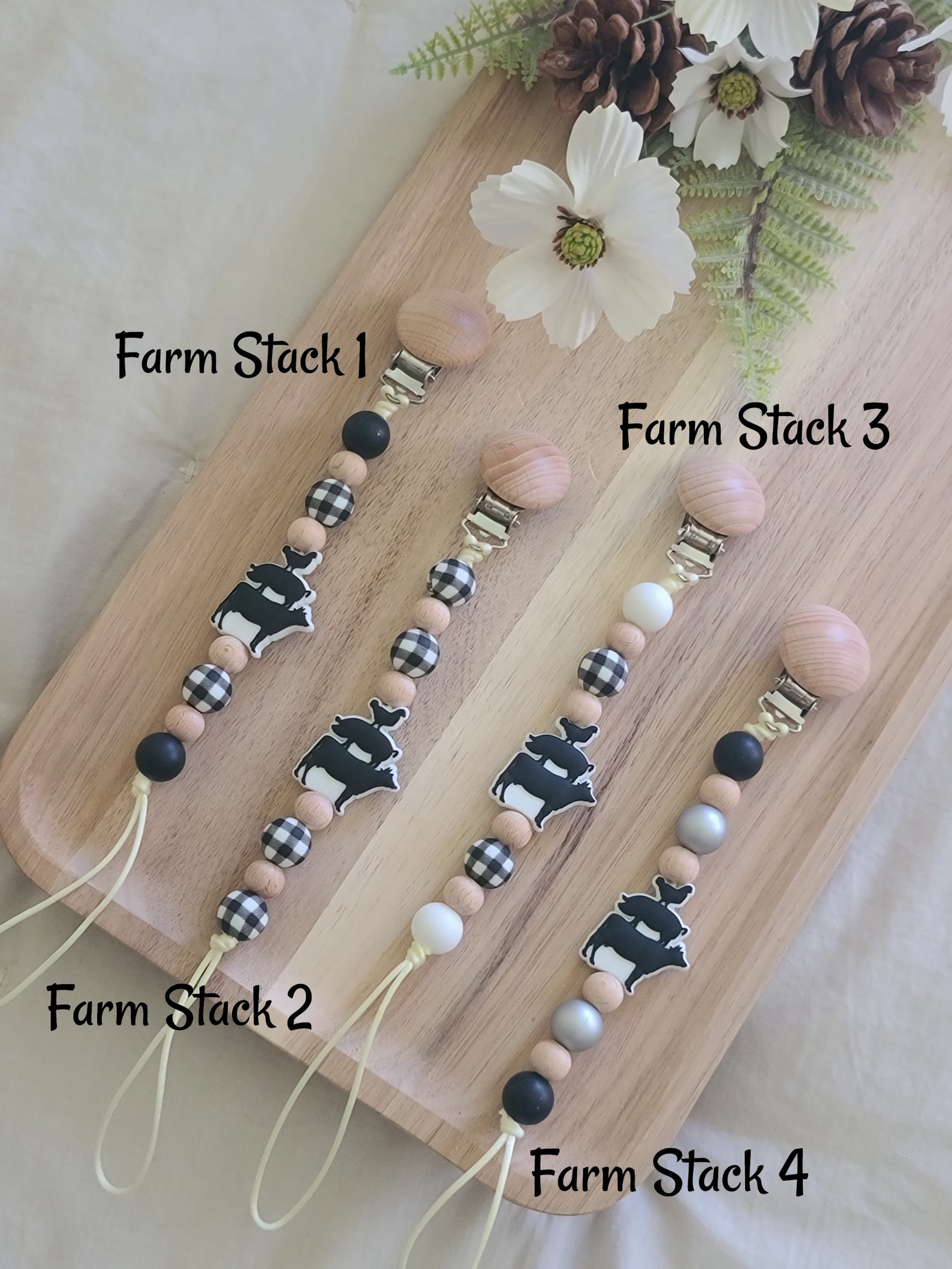 Farmhouse Pacifier | Cow Pacifier | Farm Pacifier | Baby Gifts | Mama ...
