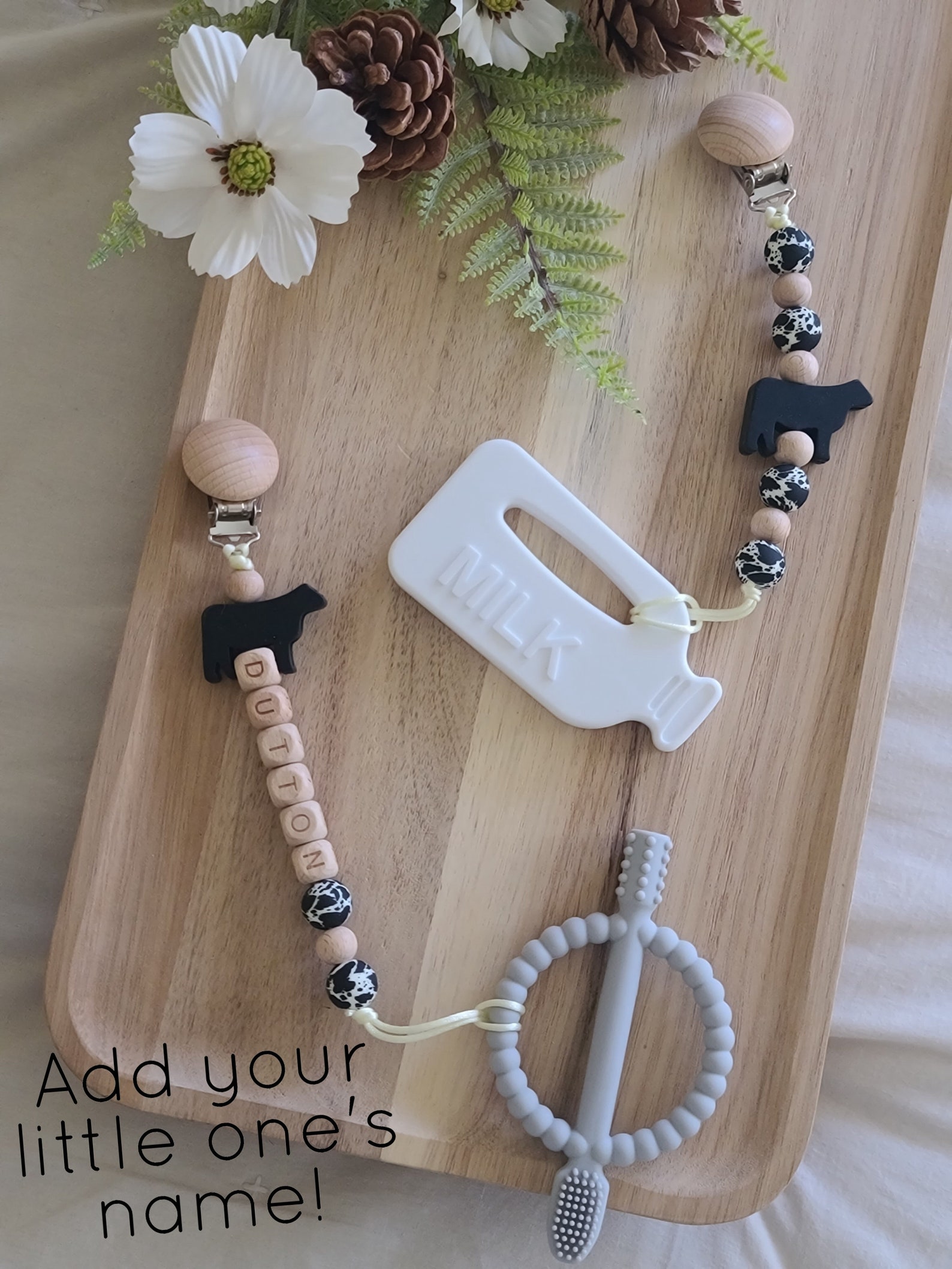 Farmhouse Pacifier | Cow Pacifier | Farm Pacifier | Baby Gifts | Mama ...