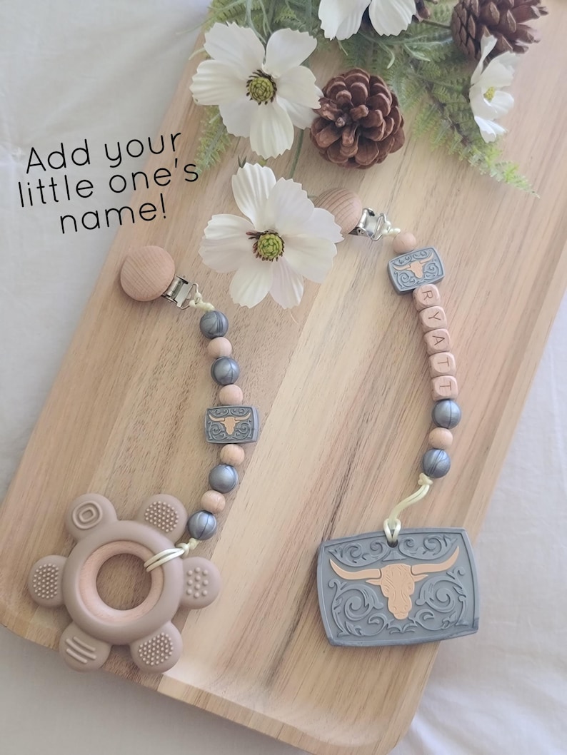 Texas Pacifier | Cow Pacifier | Lone Star Pacifier | Texas Baby ...