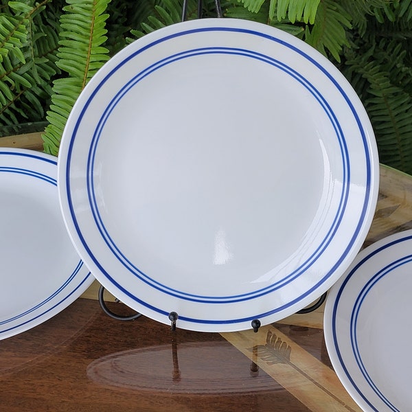 Blue Dinner Plate Set - Etsy
