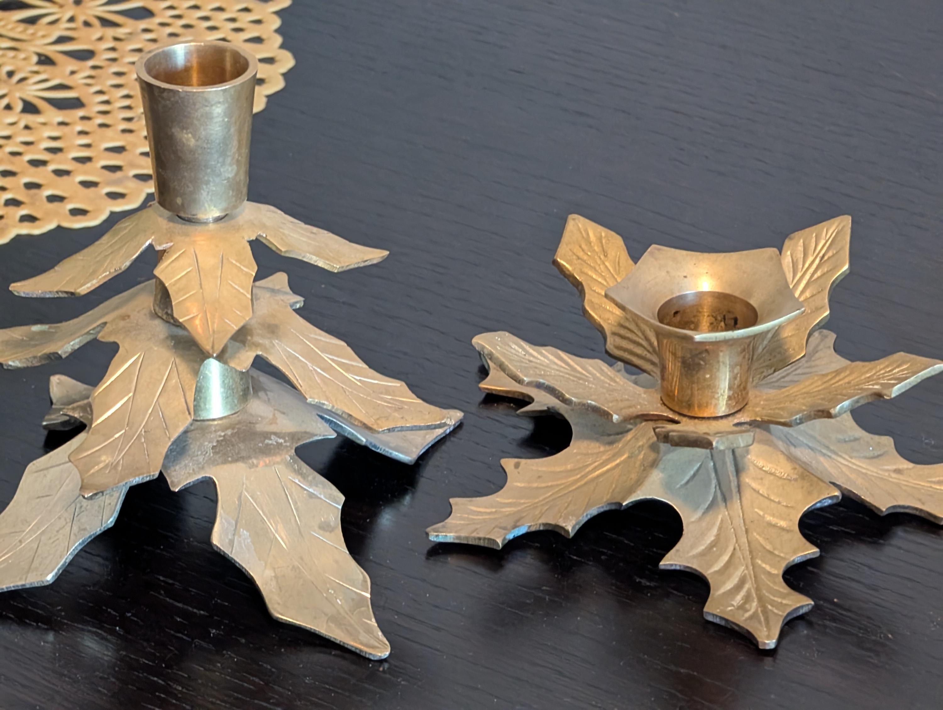 Super Cool MCM Hollywood Regency Indian Brass Mismatched Holly ...