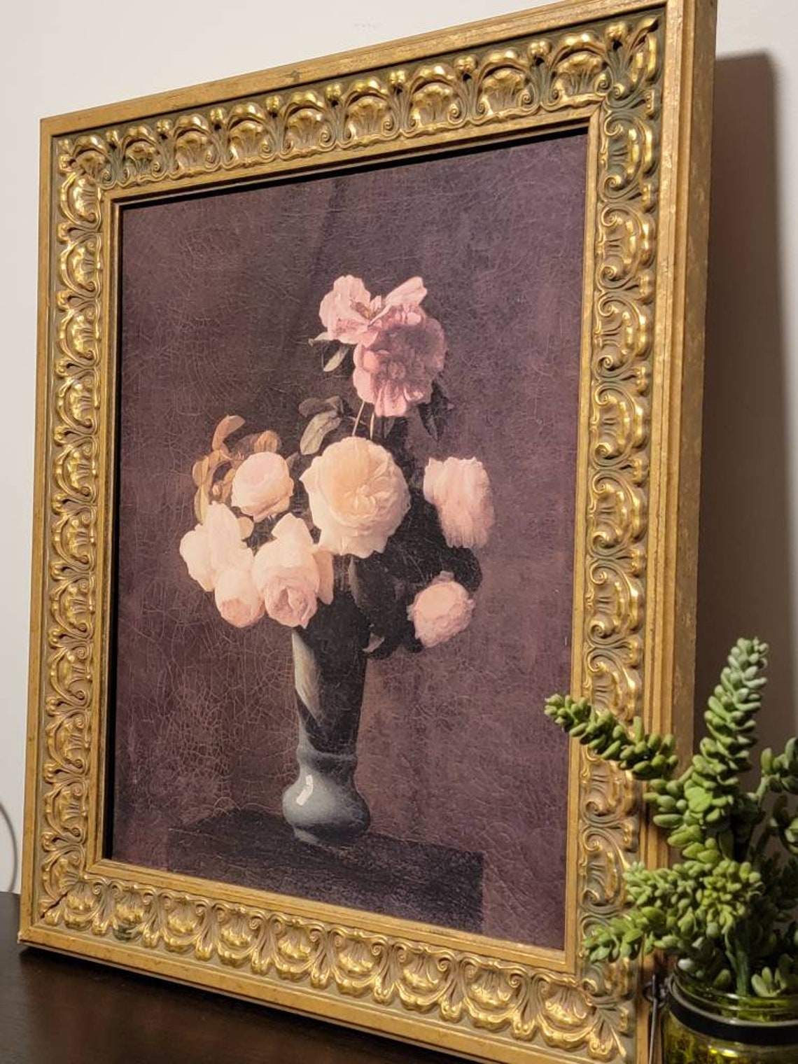 Beautiful Vintage Heavy-duty Still-life Framed Art Print - Etsy