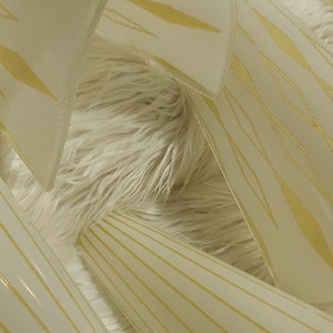 Fabulous Art Deco/mcm/atomic Slip Shade White With Gold Diamond ...