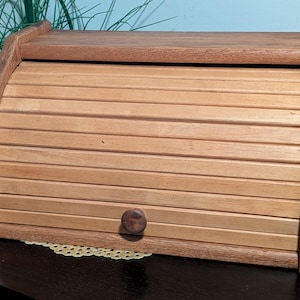 Amish Bread Box Roll Top - Etsy