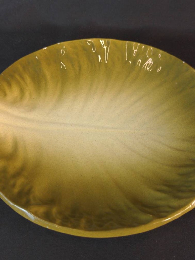 Vintage Italian Cabbage Leaf 7 Relish Tray ITALY - Etsy