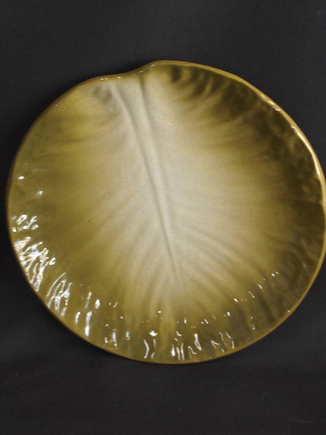 Vintage Italian Cabbage Leaf 7 Relish Tray ITALY - Etsy