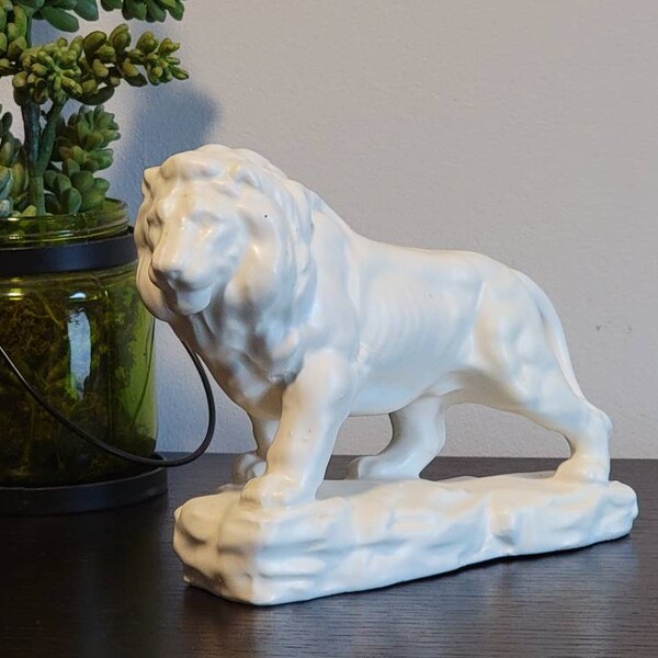 Ceramic Lion - Etsy