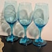 Awesome Cristar Rioja Electric Blue 13oz Water Goblet Set of 3 ...
