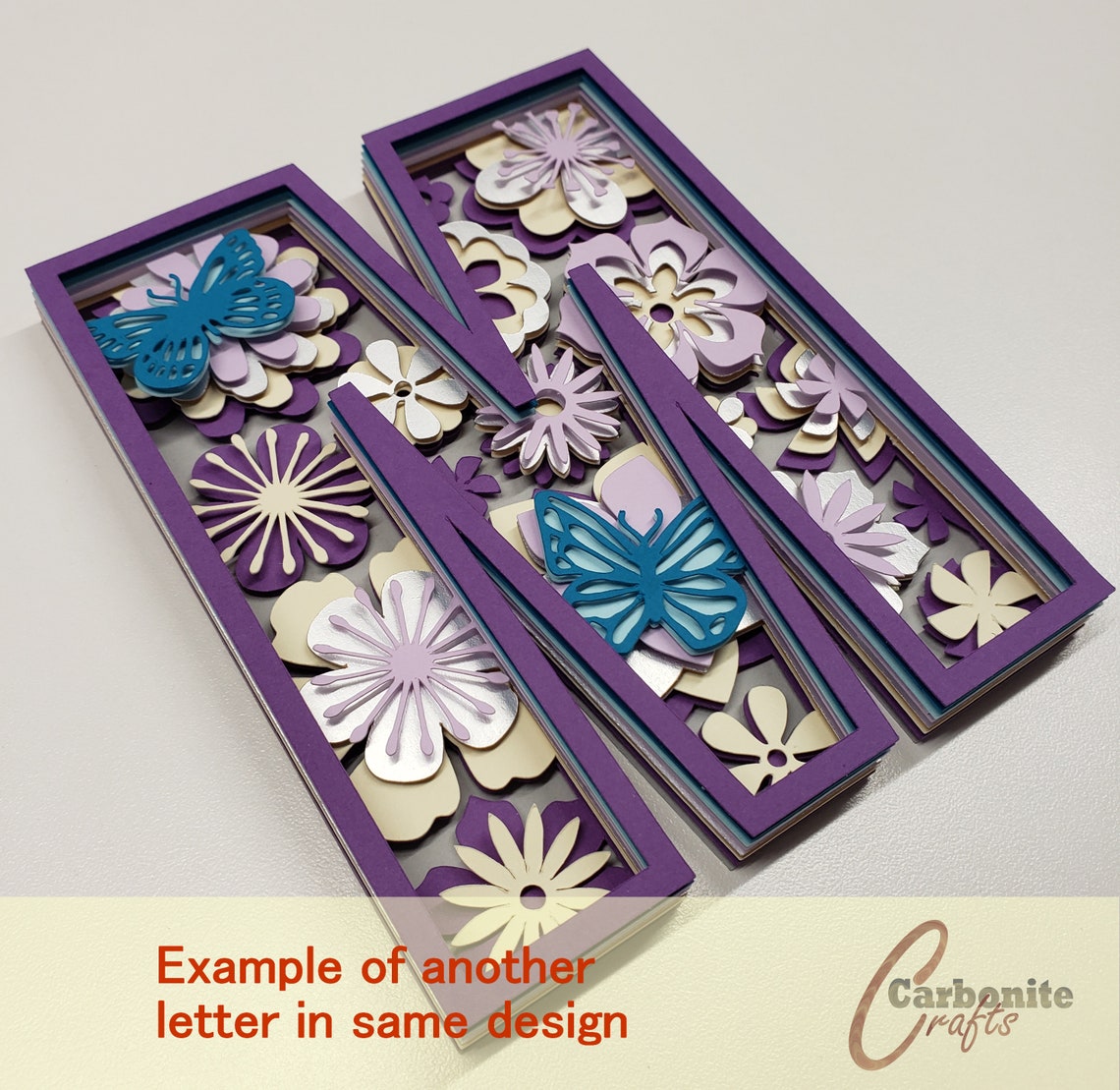 3D Layered Alphabet Mandala Multi Layer Letter A in - Etsy