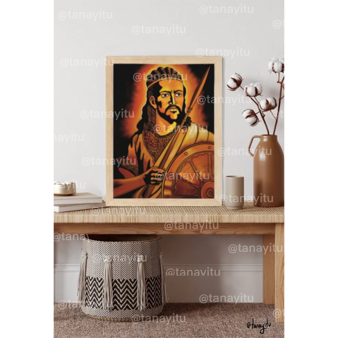 Ethiopian Art, Habesha Art, Ethiopian Poster, Habesha Prints, Tewodros ...