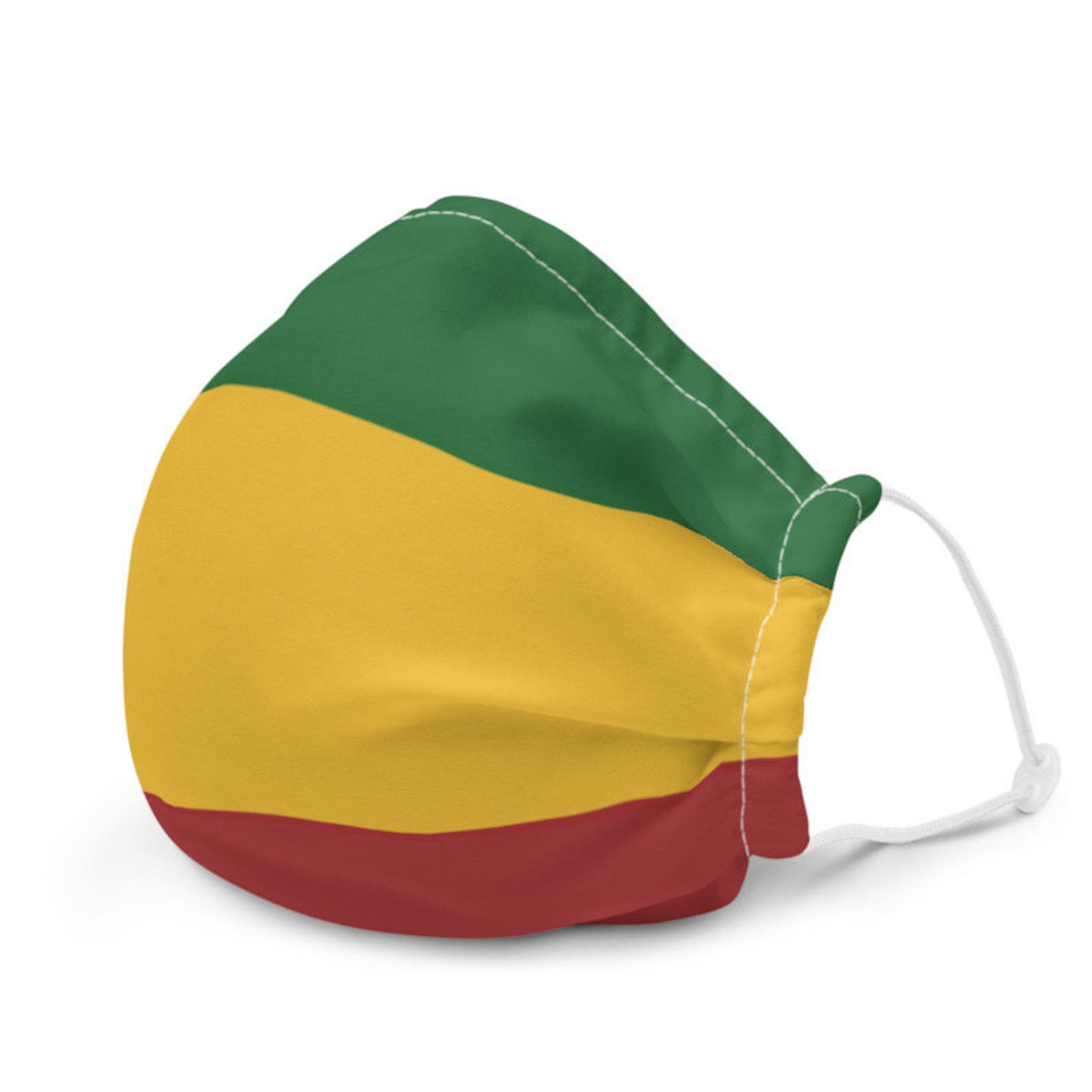 Ethiopian Face Mask, Habesha Face Mask, Ethiopian Flag Mask, Rasta Face ...