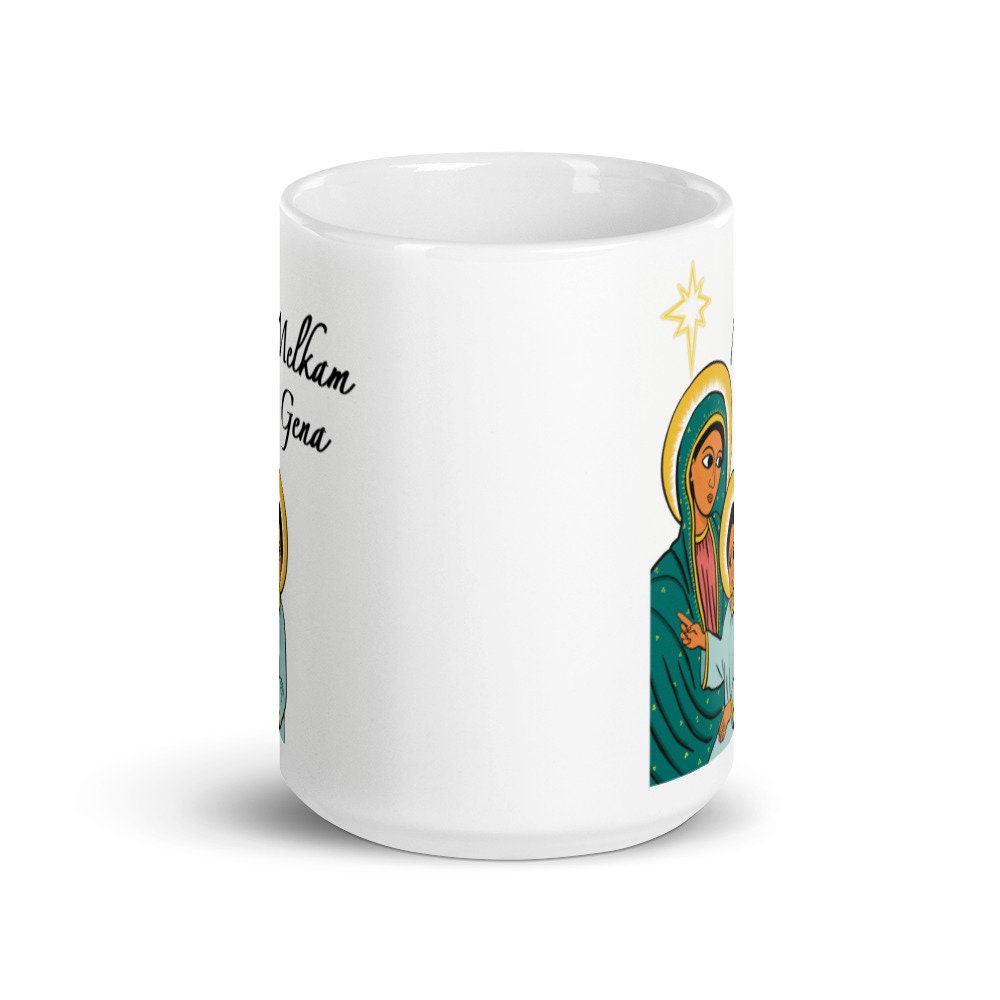 Ethiopian Mug, Habesha Mug, Ethiopian Coffee Mug, Melkam Gena Mug ...