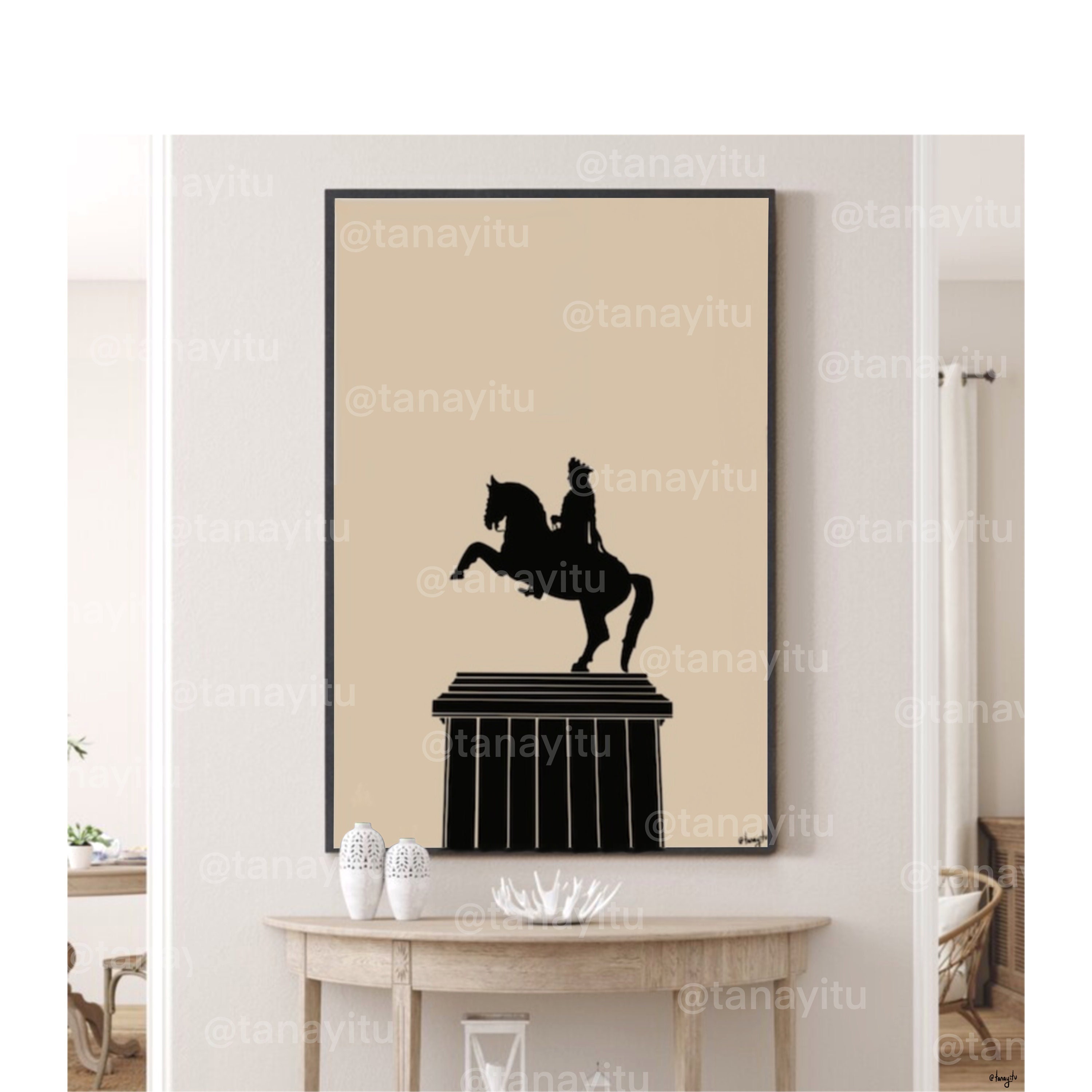 Ethiopian Art, Habesha Art, Ethiopian Poster, Habesha Prints, Menelik ...