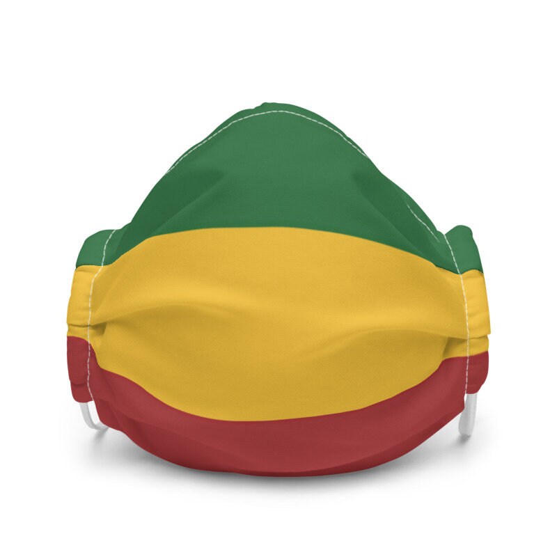 Ethiopian Face Mask Habesha Face Mask Ethiopian Flag Mask - Etsy