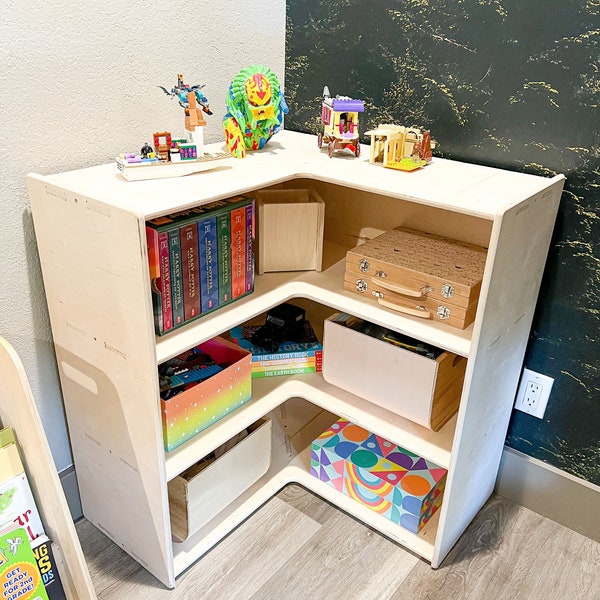 Montessori Toy Storage - Etsy