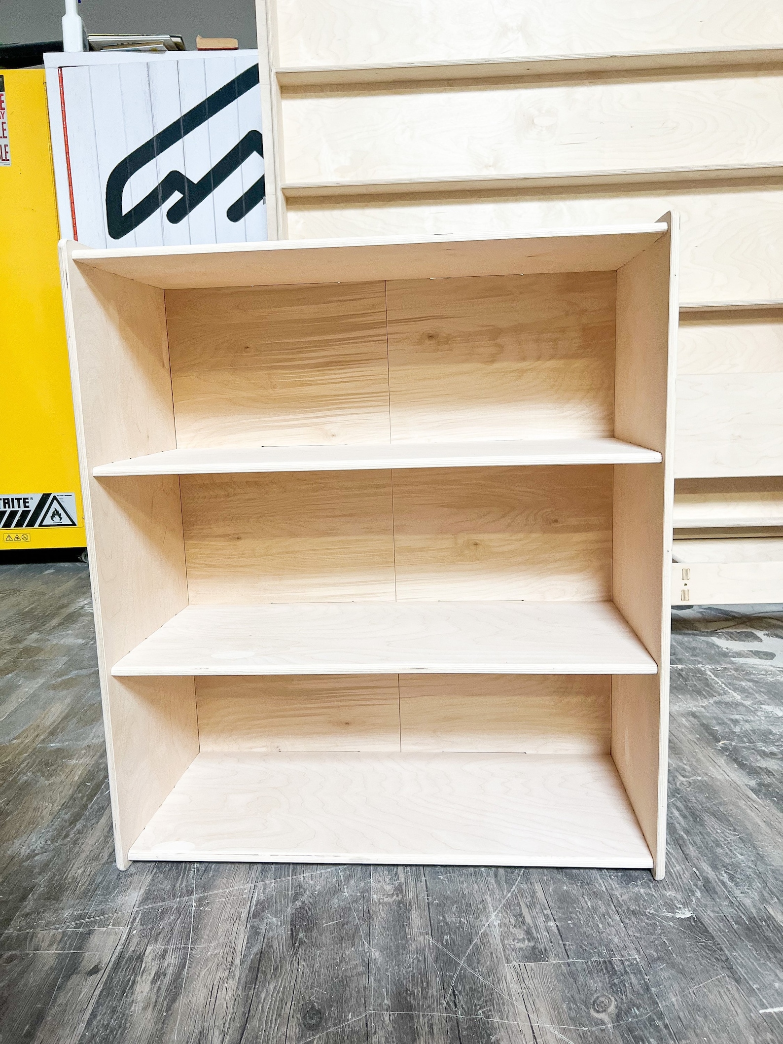 Large Montessori Toy Shelf – Toddler Wooden Furniture, Baltic Birch ...