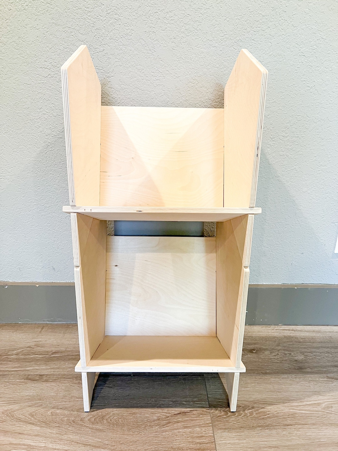 STAR Stackable Storage Cubes (set of 2 Cubes)- Montessori Toy Storage ...