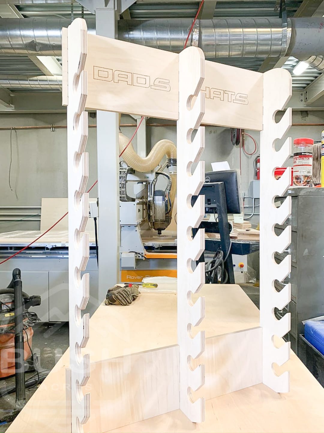 Hat Rack Customizable Hat Handcrafted Wooden Cap Rack Gift for Him ...