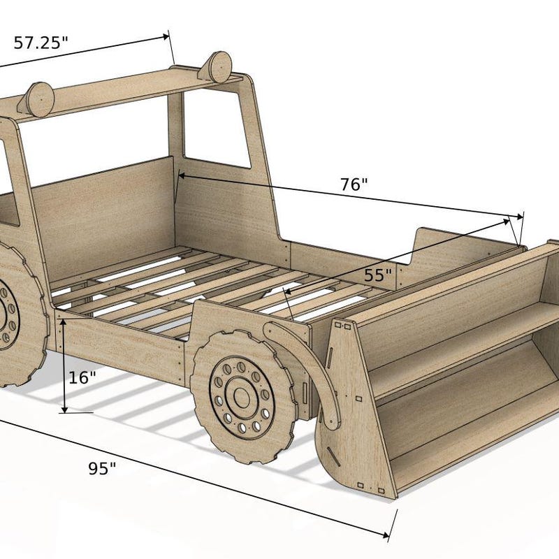 Tractor Bed - Etsy