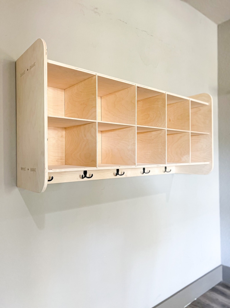 CARLY- 28" and 46"- Wall Mounted Cubes – Storage Cubby- Daycare ...