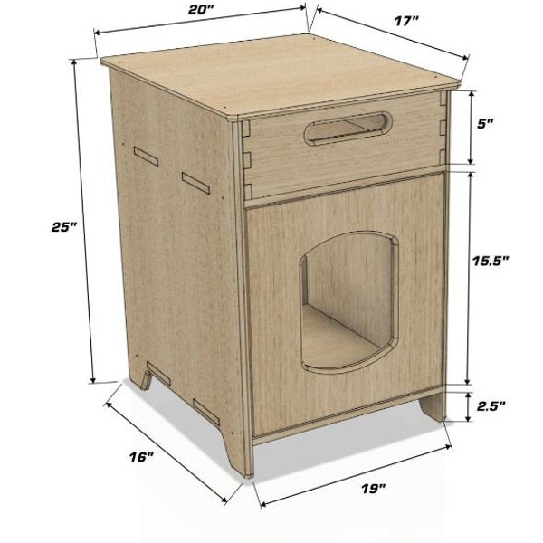 Litter Box Furniture - Etsy