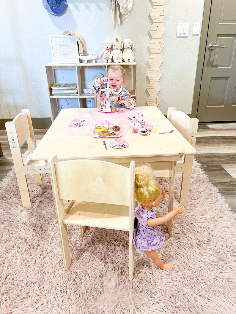 MATILDA Table and Chairs set of 4 Picnic Table Foldable - Etsy