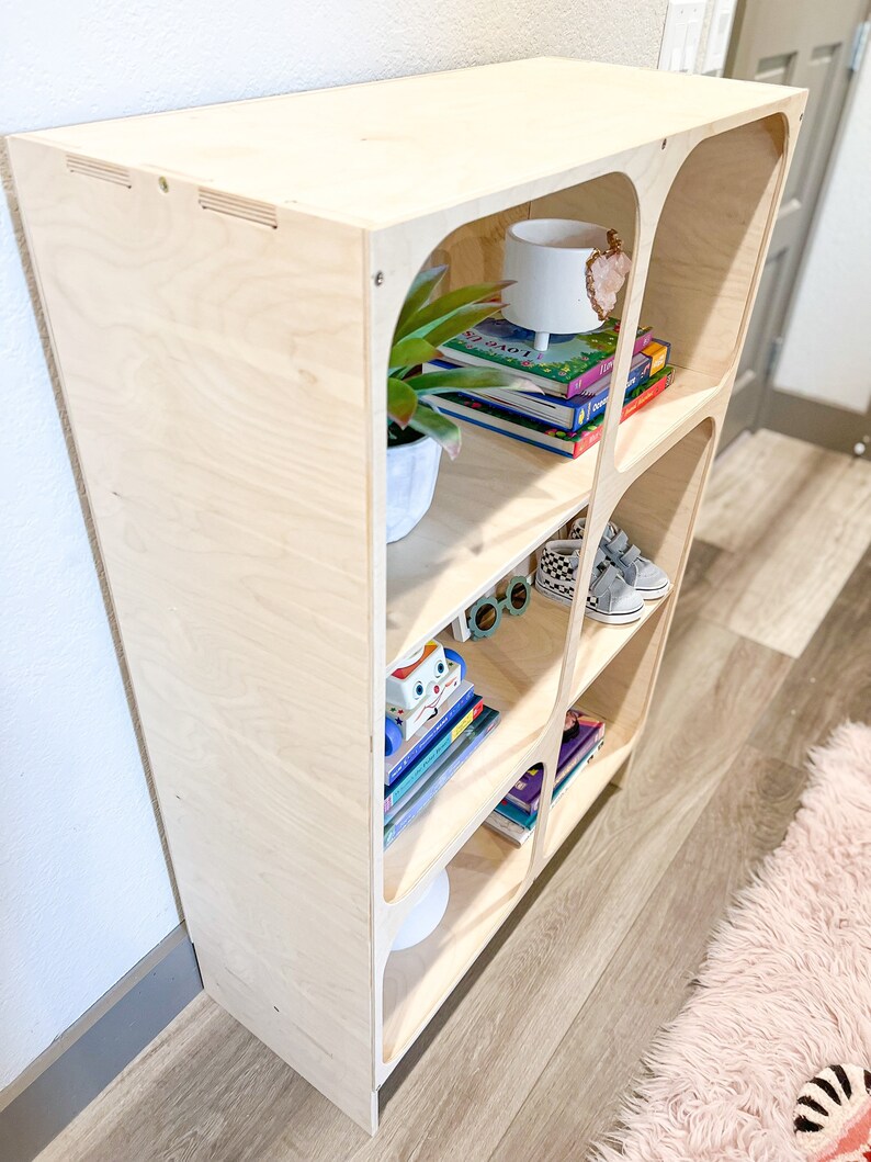GRACE Cube Bookcase Cube Shelves Cubby Bookshelf Playroom - Etsy