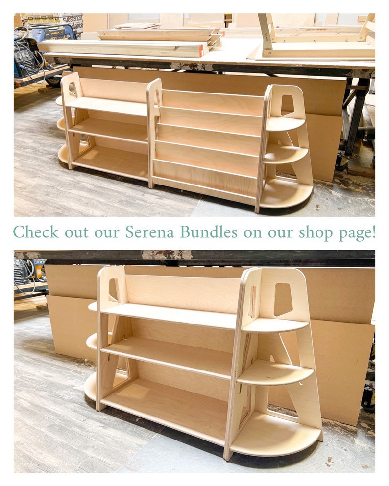 Classroom Bundle 1 Large Sienna Toy Shelf 1 Set of 2 - Etsy