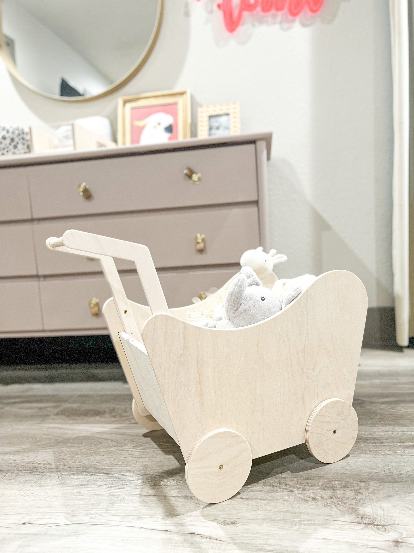 Toddler Push Wagon Pram for Toddler Gift for 1 Year Old Gift for ...