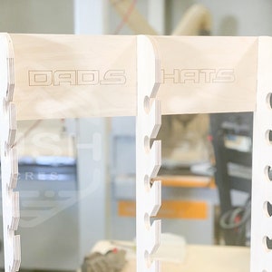 Hat Rack Customizable Hat Handcrafted Wooden Cap Rack Gift for Him ...