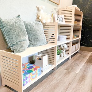 Montessori Furniture Minimalist Furniture Modular Modern Montessori Toy ...