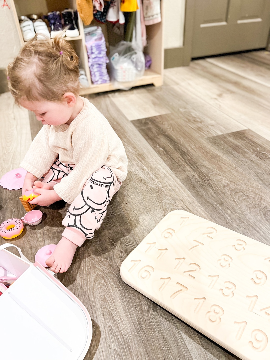 RYDER- Montessori Wood Tracing Board - Alphabet Board – Toddler Gift ...