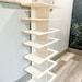 Shoe Tower Minimalist Design Wooden Shoe Rack Closet Organizer Wood ...