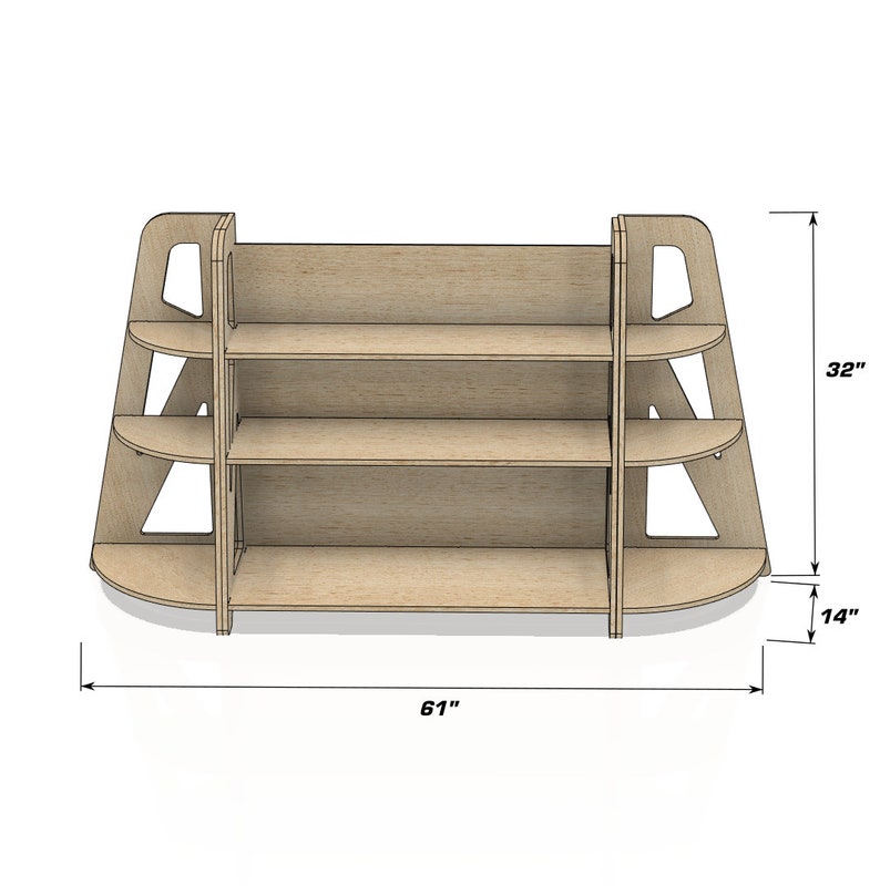 Classroom Toy Shelf Bundle – Large Sienna, Serena Shelves, Baltic Birch ...