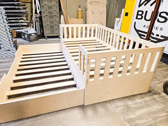 Montessori trundle bed store