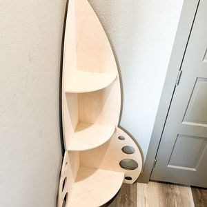 HOUSTON- Rocket Shelf- Montessori Toy Shelf - Toddler Corner Toy Shelf ...