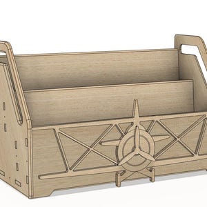 Toddler Airplane Bookshelf Montessori Bookshelf Toddler Bookcase ...