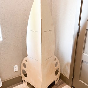 HOUSTON- Rocket Shelf- Montessori Toy Shelf - Toddler Corner Toy Shelf ...