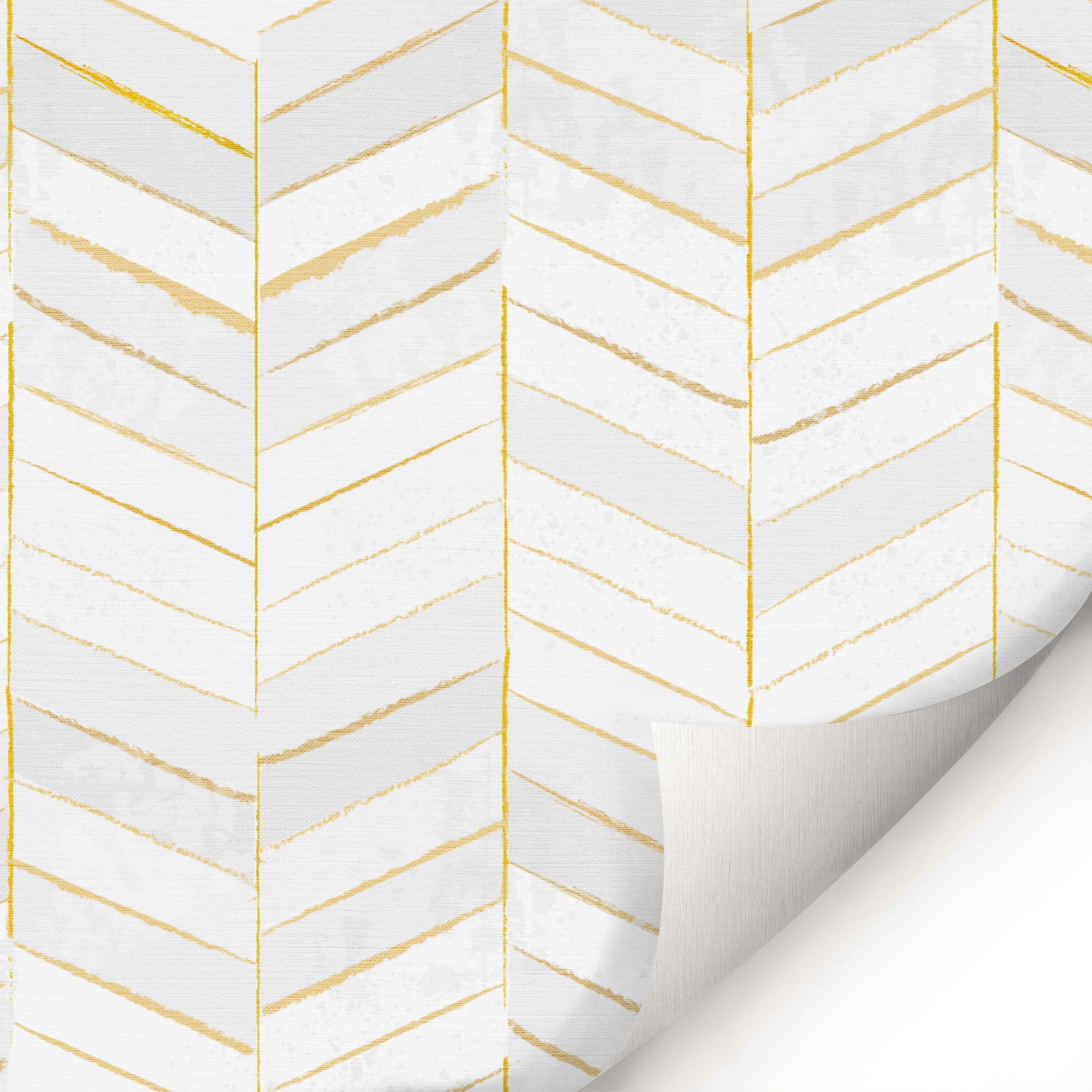 Gold Chevron Wallpaper