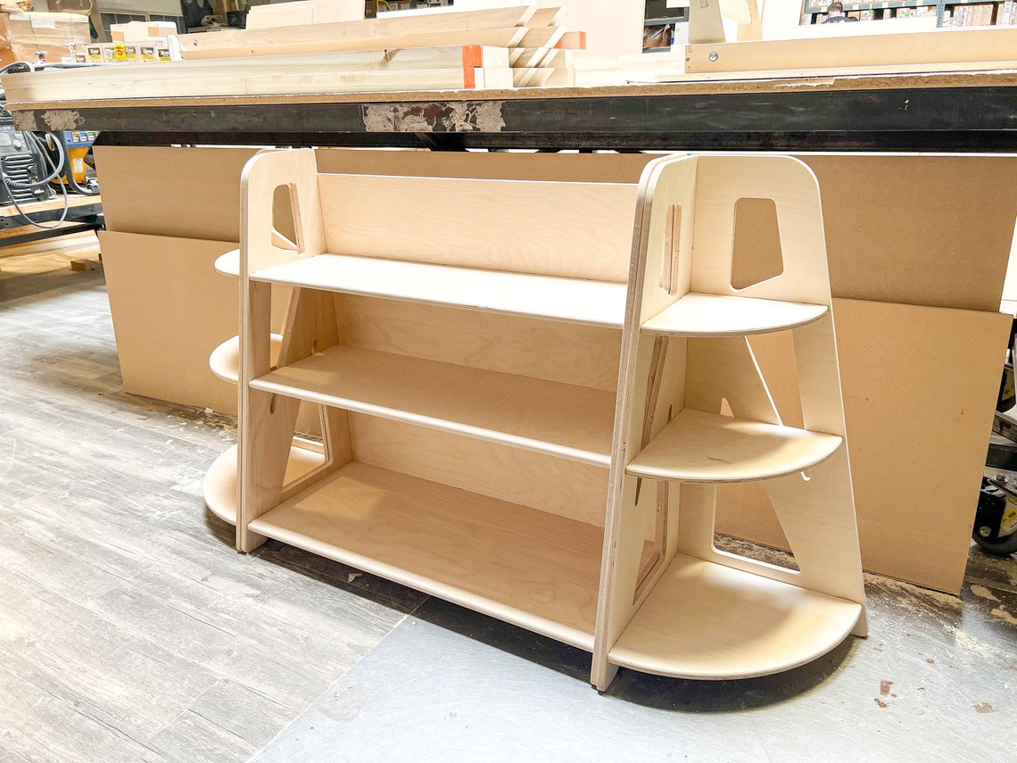 Classroom Toy Shelf Bundle – Large Sienna, Serena Shelves, Baltic Birch ...