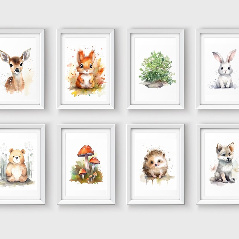 Animal Poster - Etsy