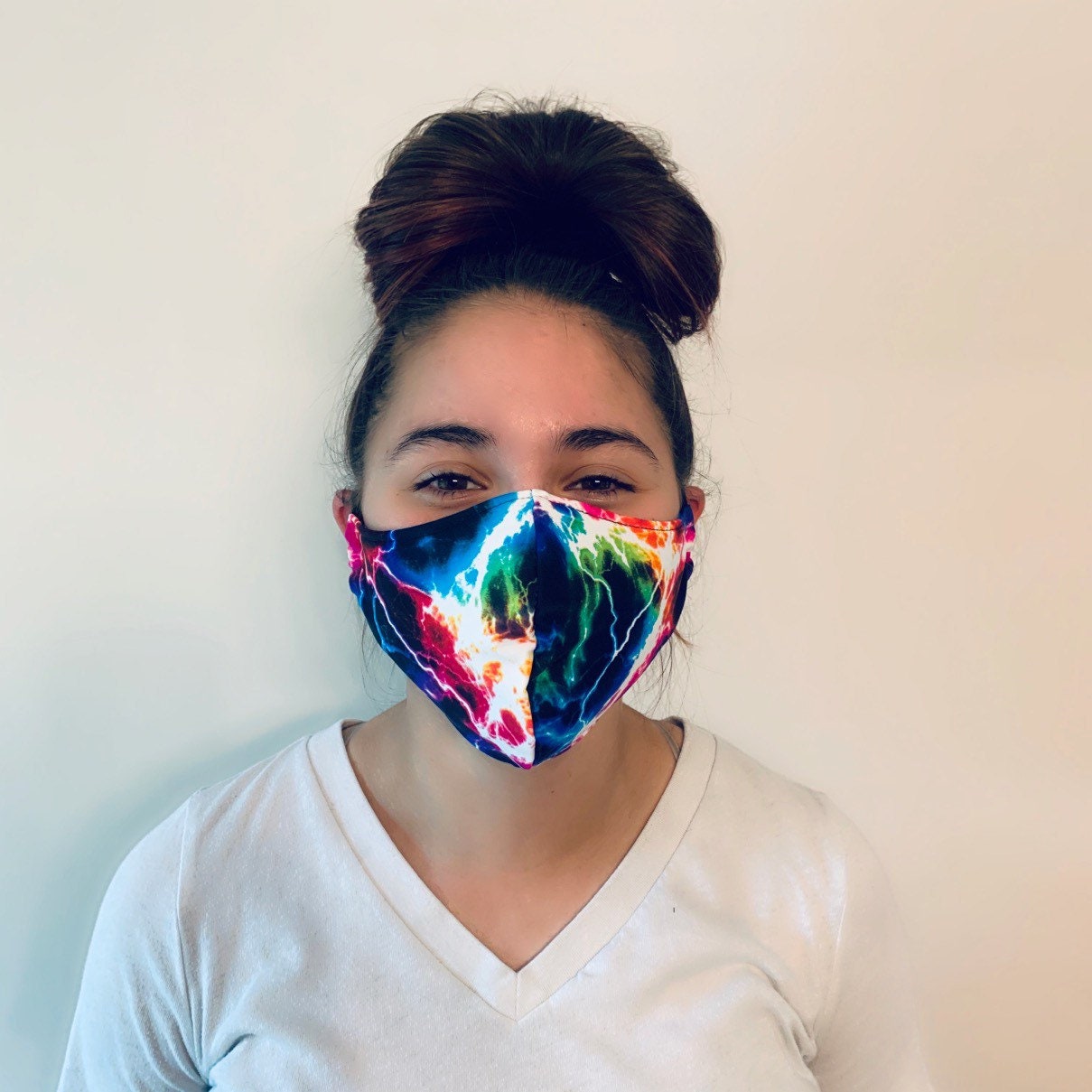 Unisex Adult Reusable Face Mask Cosmic Thunder Lightning - Etsy
