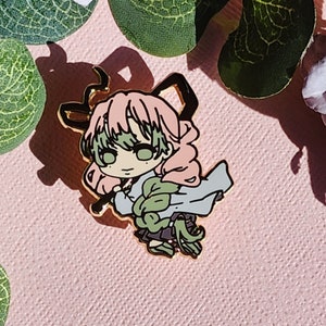 Mitsuri Shinobu Muichiro Hashira Enamel Pin Anime Demon Pin KNY DS - Etsy