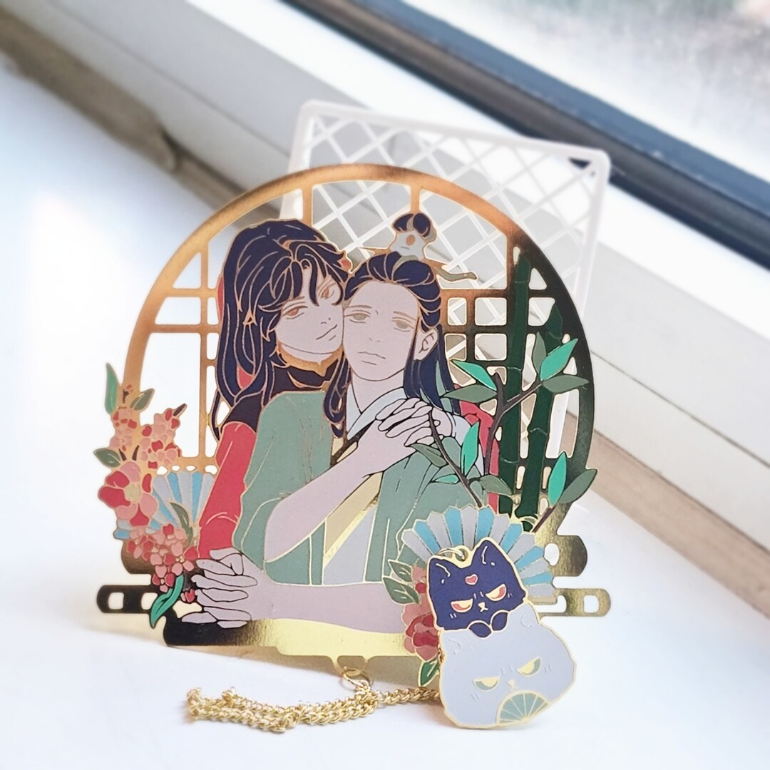 SVSSS P4p Scum Villain Enamel Metal Bookmark MXTX - Etsy