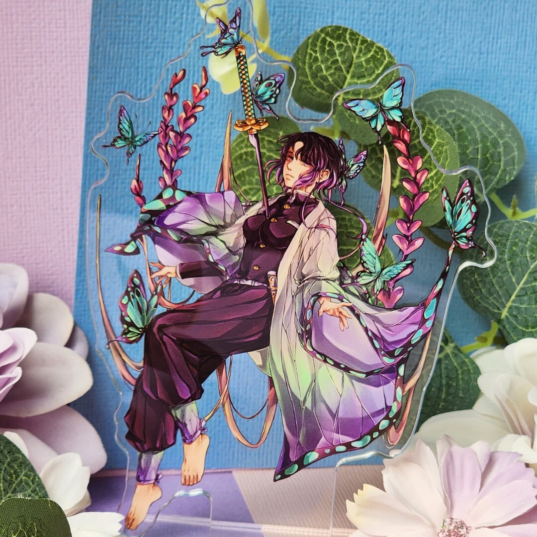 Shinobu Butterfly Standee ANIME STANDEE Large Japanese Anime - Etsy