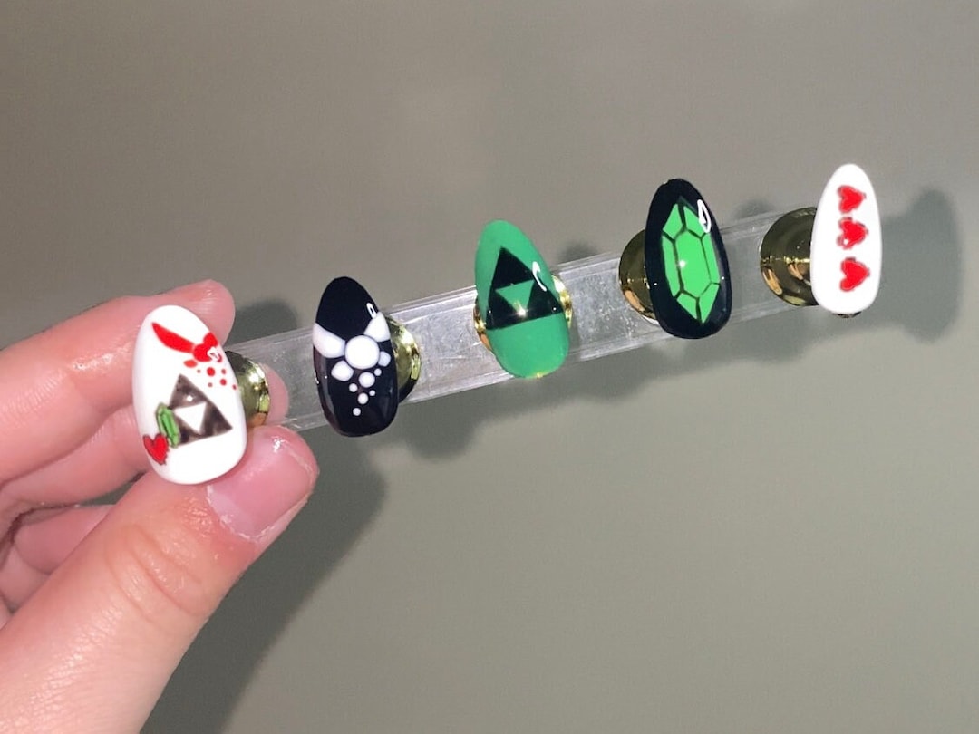 Legends of Zelda Nail Set - Etsy